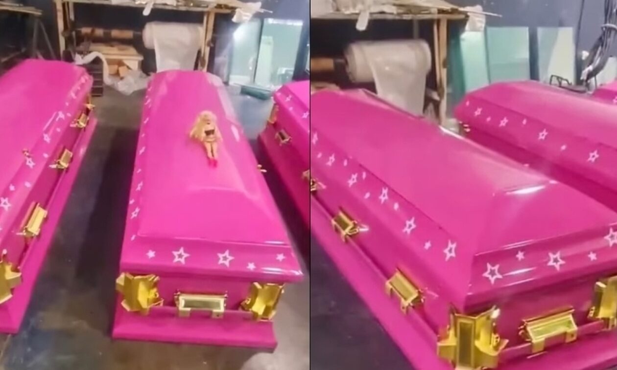 Barbie: Χαμός για τα ροζ φέρετρα – «Έτσι μπορείς να ξεκουραστείς σαν ...